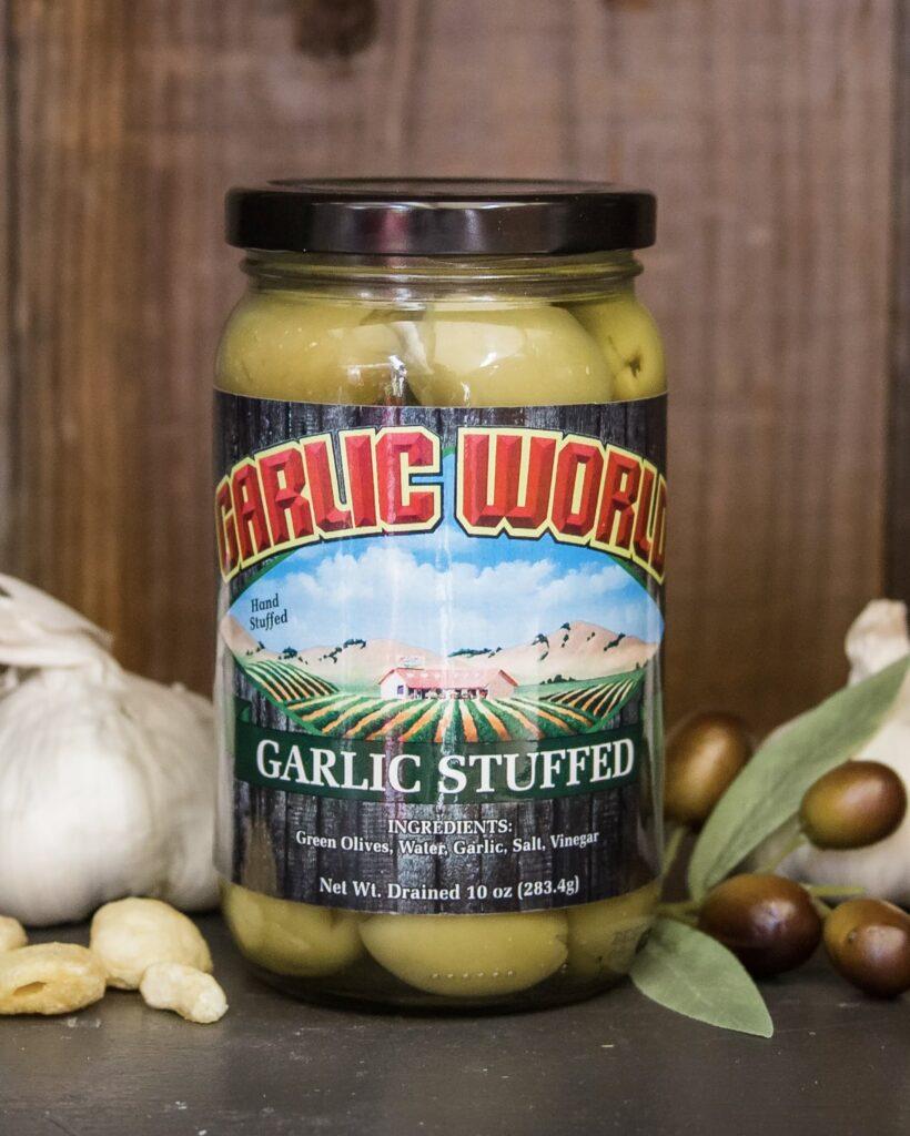 Garlic World Garlic Stuffed Olives – Garlic World
