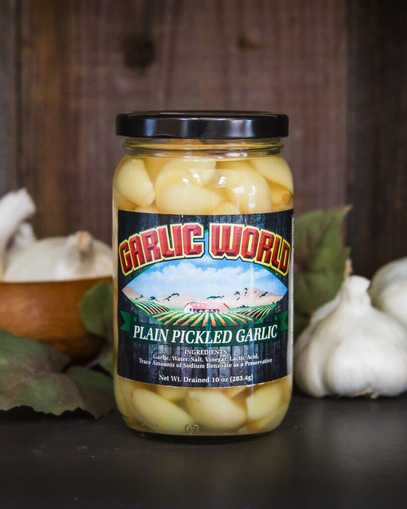 Garlic World Pickled Garlic – Plain – Garlic World