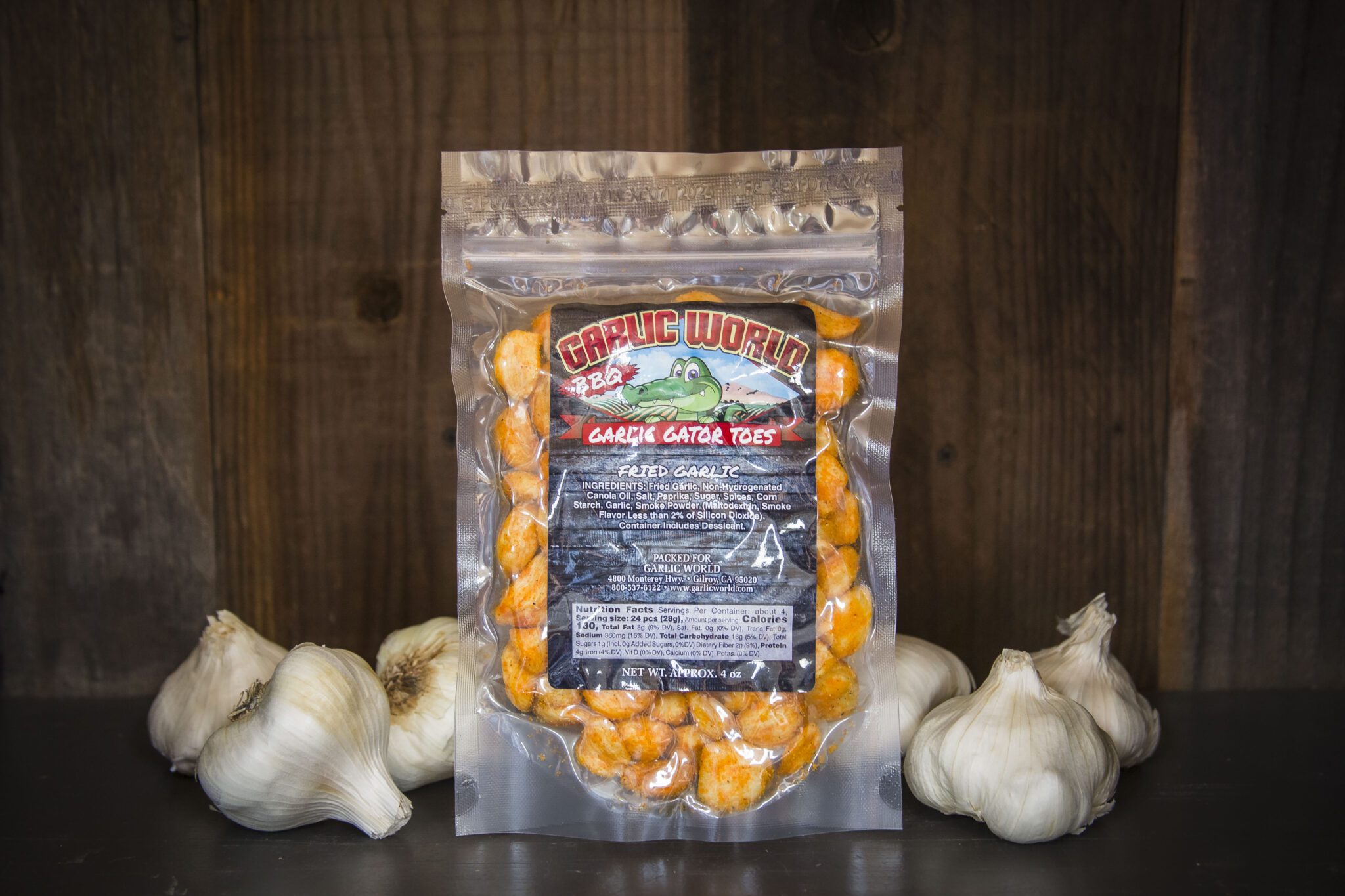 Garlic World Garlic Gator Toes BBQ – Garlic World