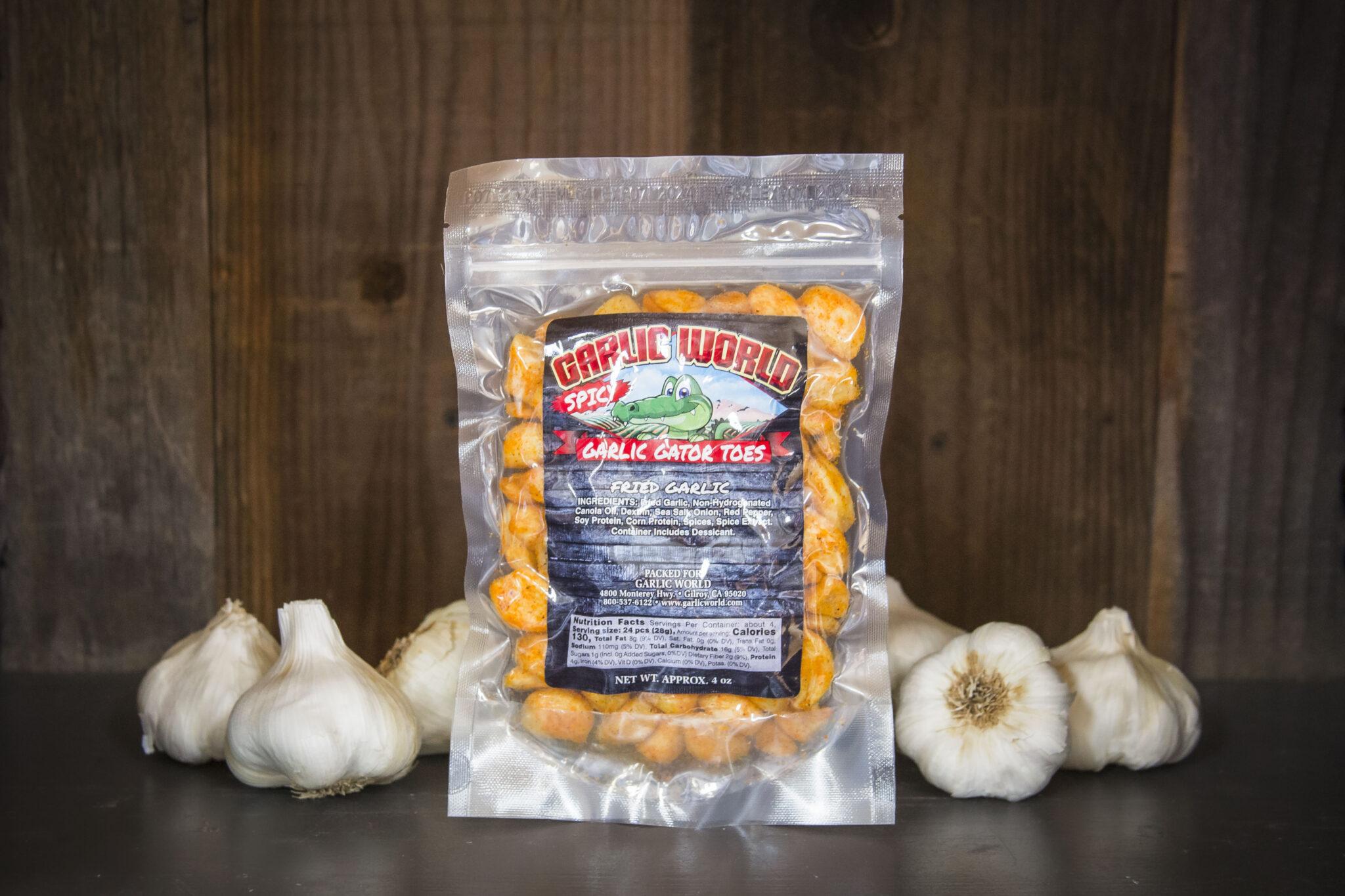 Garlic World Garlic Gator Toes Spicy – Garlic World