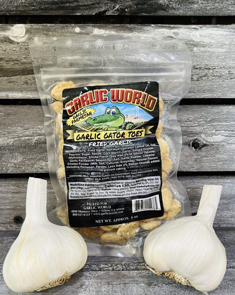 Garlic World Garlic Gator Toes Garlic Parmesan – Garlic World